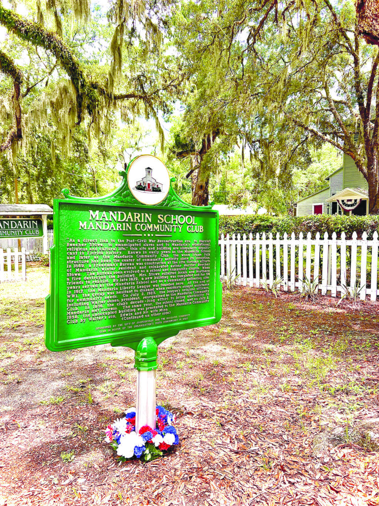 Site marker in place for Mandarin Community Club’s 101st birthday ...